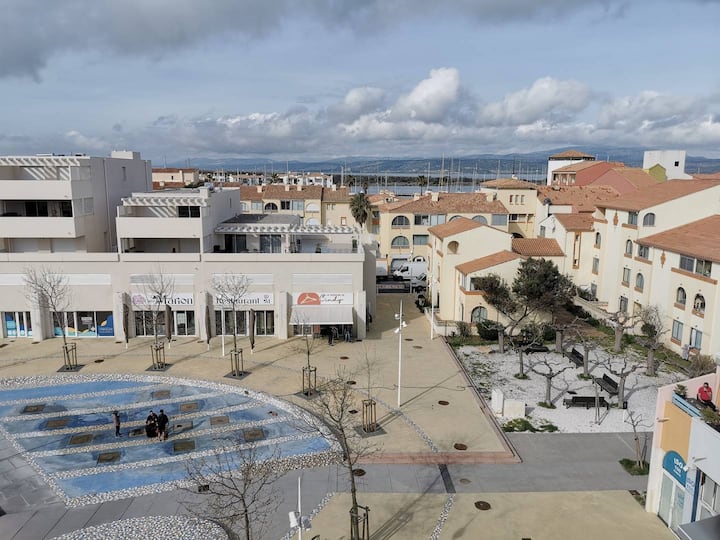 Studio 4 Personnes 4 Couchages Port Leucate - La Franqui