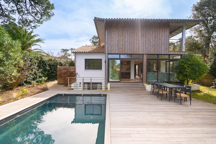 [Paisible] Villa Moderne Au Pyla Avec Piscine - Pyla sur Mer