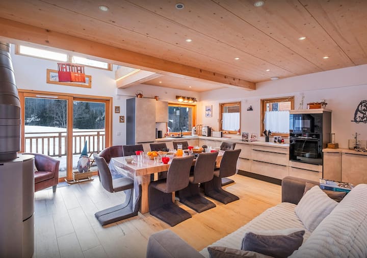 Chalet Avec Terrasse Dans Le Parc De La Vanoise - Pralognan-la-Vanoise