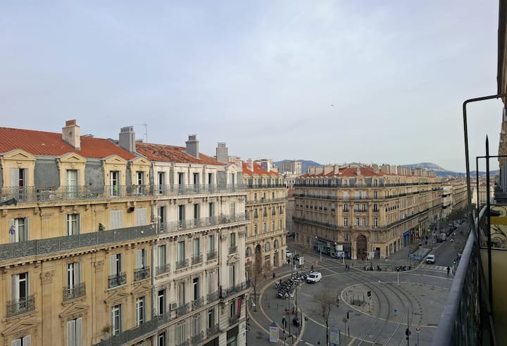 Duplex Avec Balcon Au Pied Du Tramway République - Jardin de la Magalone de Marseille