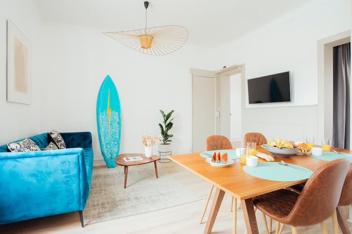 Sandy - Appartement Avec 2 Chambres - Biarritz