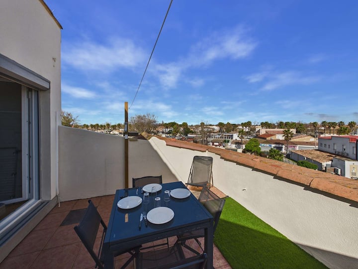 Appartement Climatisé Avec Solarium – Idéal Pour V - Marseillan