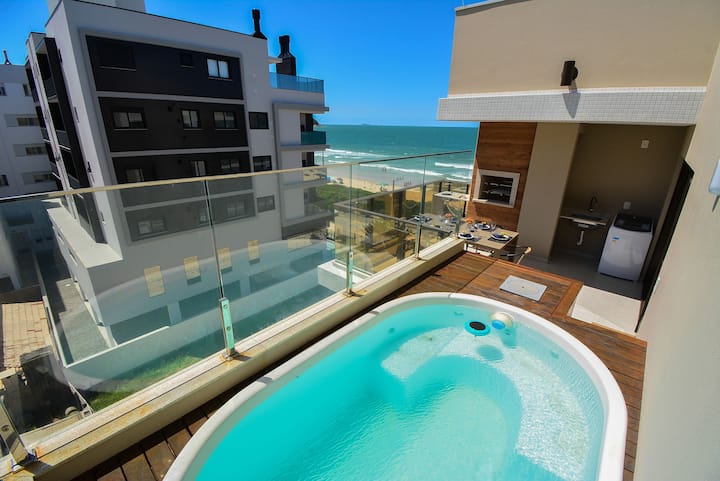 Duplex Vista Mar Com Piscina Privativa - Gcr011 - Governador Celso Ramos