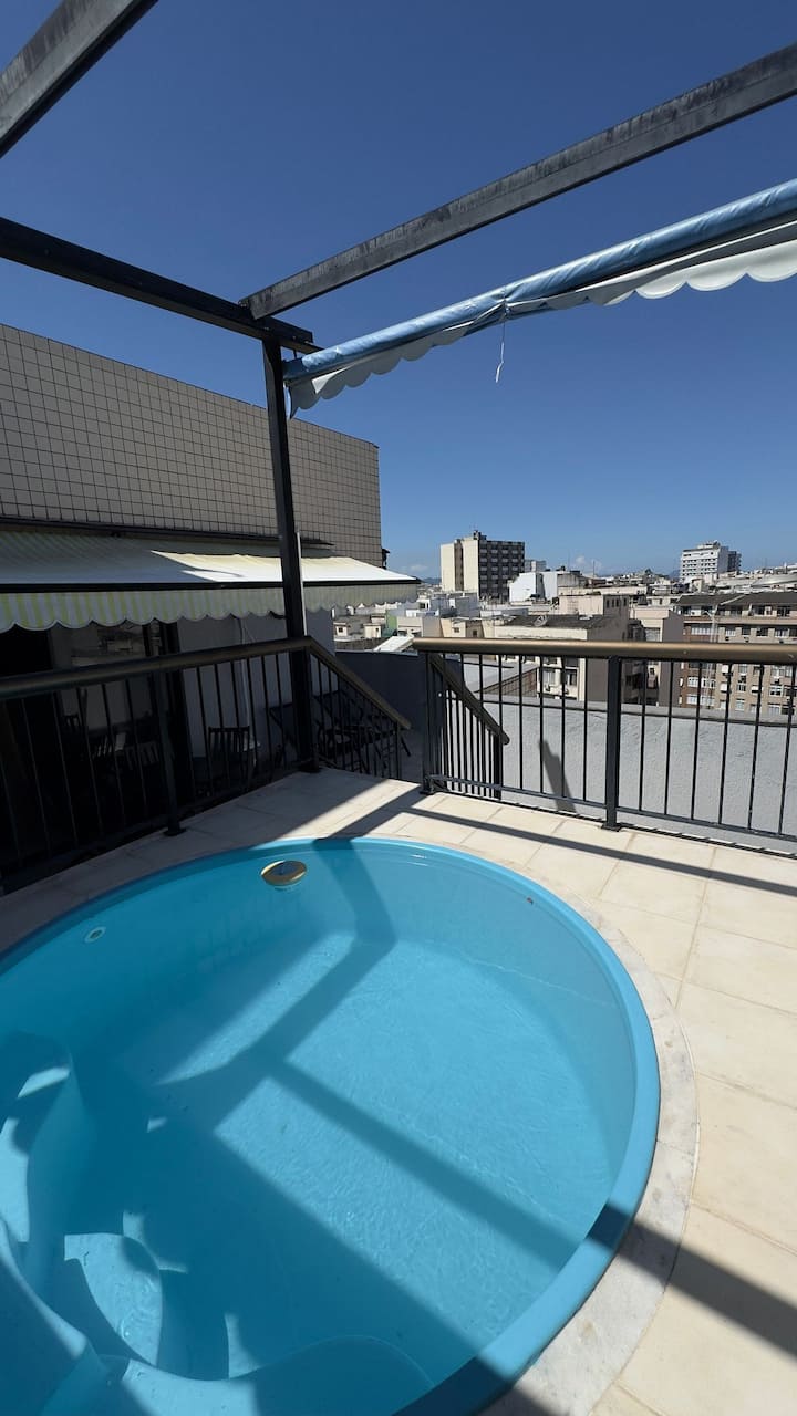 Flat Na Cobertura Com Piscina Privativa Pl99-1103 - Copacabana