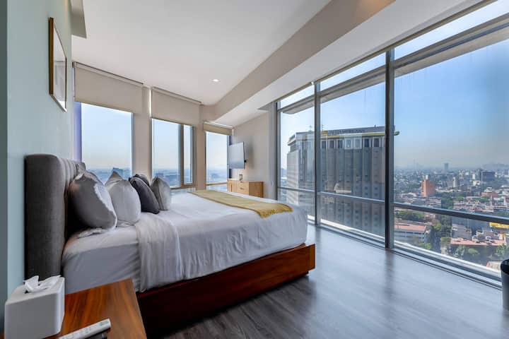 Capitalia | Unmatched City Views In Reforma 2br - Mexico