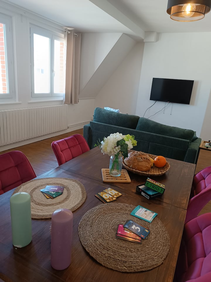 Le Refuge De La Tour-appart 2 Ch- Idéalement Situé - Calais