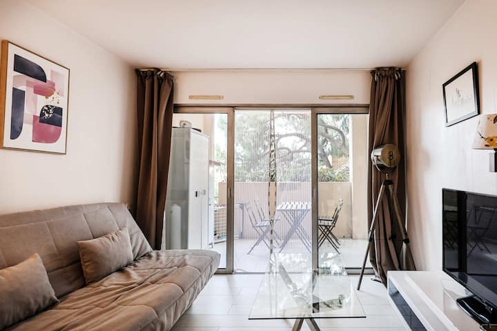 Appartement Terrasse, Piscine Cannes Proche Plages - Cannes