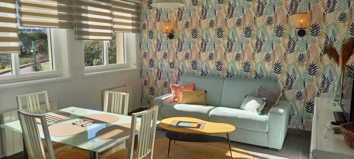 Gîte Sud, Cocooning à 40m De La Mer - Étretat