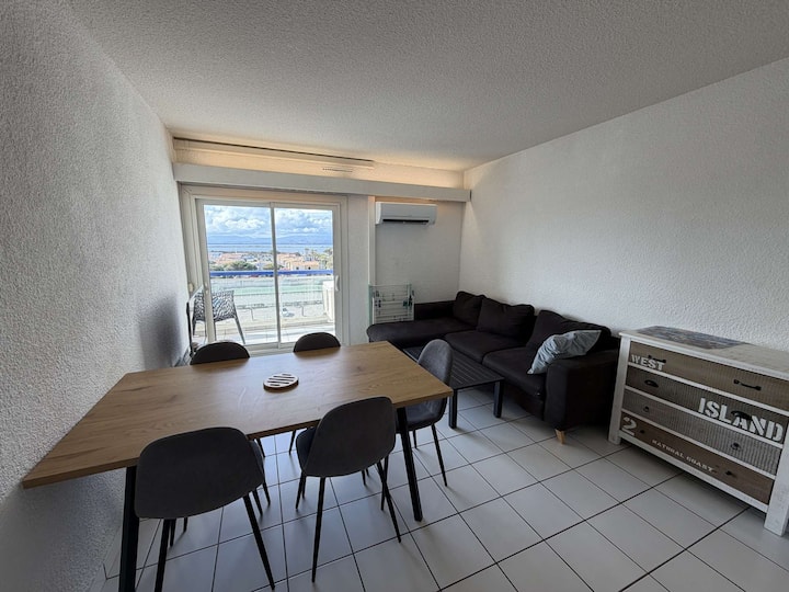 Appartement Climatisé, Parking - 6 Pers. - Leucate