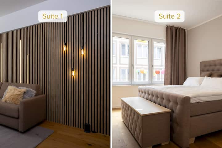 2 Apartments Am Rathausplatz | Goldenkey Suites - Augsburg