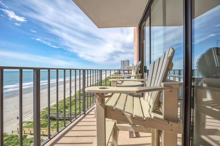 Oceanfront 1 Br Condo - Carolina Reef #705 - North Myrtle Beach, SC
