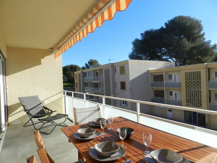 Appartement Climatisé, Parking - 4 Pers. - Bormes-les-Mimosas