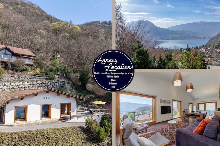Chalet « Lakeview » – Vue Panoramique Sur Le Lac - Doussard