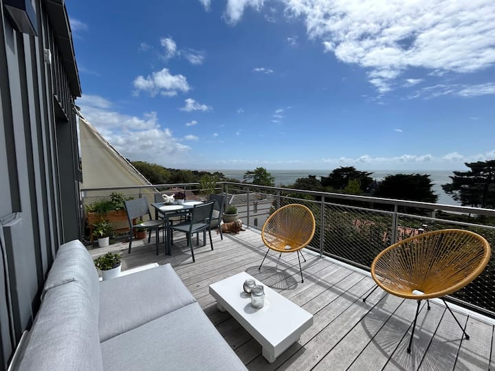 Vue Océan Terrasse Xxl - Premium - Préfailles