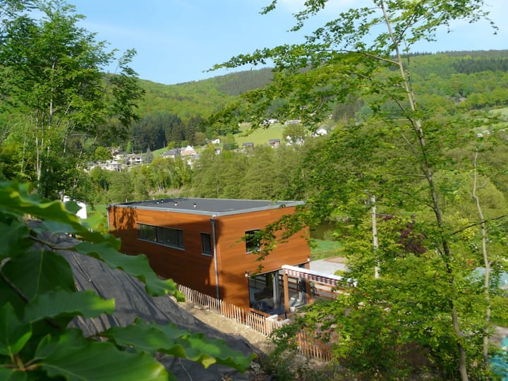 Jolie Maison Avec Sauna & Spa Près De La Rivière - Stoumont