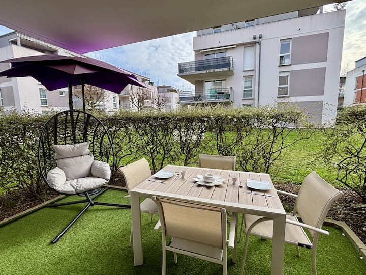 Le Quartz Au Calme Avec Terrasse à Colmar - Eguisheim