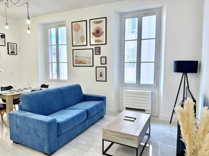 Appartement Moderne Proche Mer - Menton