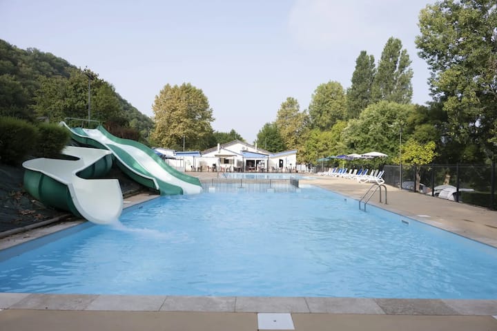 Zecamping 4* Mobil Home 29m² Piscine - Lalinde