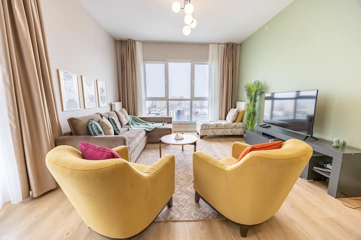 Bright & Modern 2br Apartment Perfect For Families - Istanbul