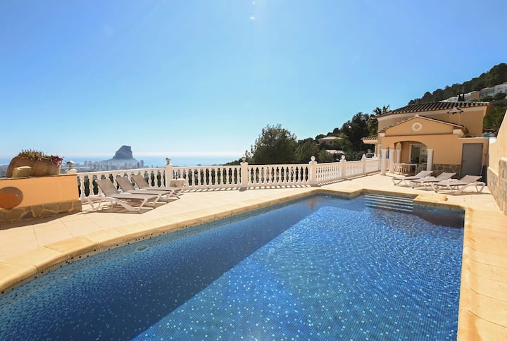 Luxury Sea View Villa Oltamar · Single Level · Pri - Altea