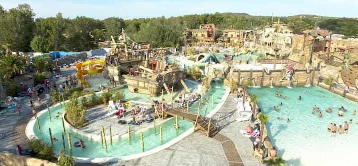 Magnifique Camping Les Sables 3 Chambres - Vias