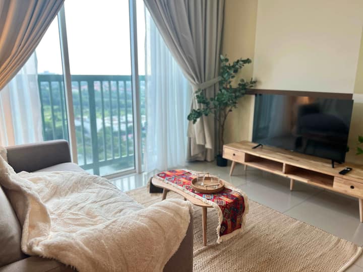 Plaza Kelana : Zen Rattan 3 Bedrooms Retreat - Kota Damansara