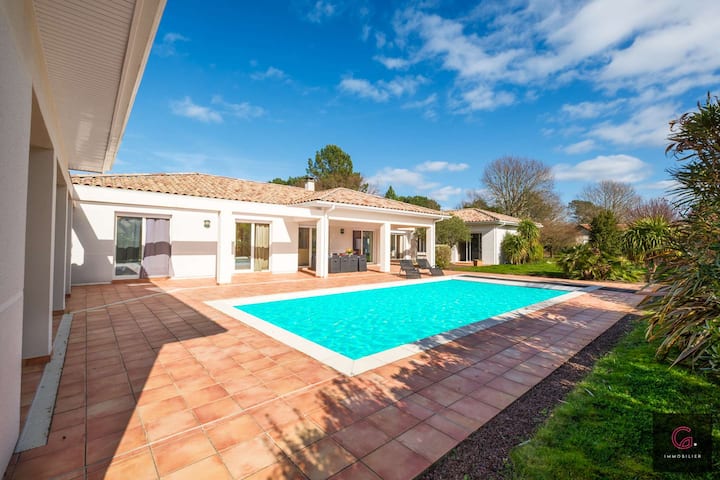 Villa Contemporaine Avec Piscine à Sanguinet 8 Per - Sanguinet