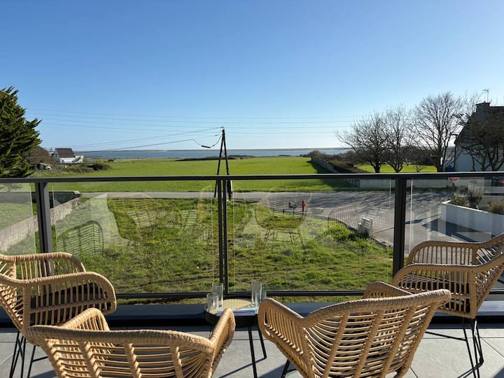 Maison De Famille, Vue Sur La Petite Mer De Gâvres - Kervignac