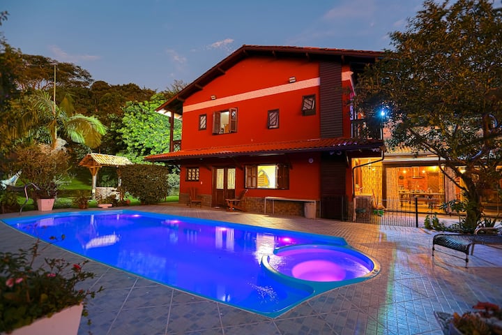 Casa Com Piscina E Churrasqueira - 15 Min Jurerê - Florianópolis