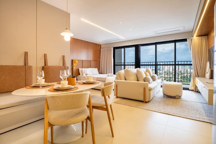 Flat Novo Andar Alto, No Setor Marista - Brazil