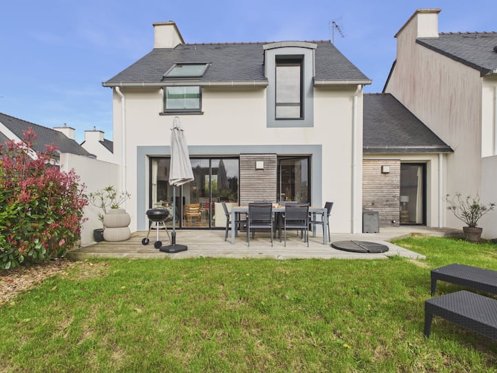 500m De La Plage - Maison Pour 6 Avec Jardin - Beg Meil