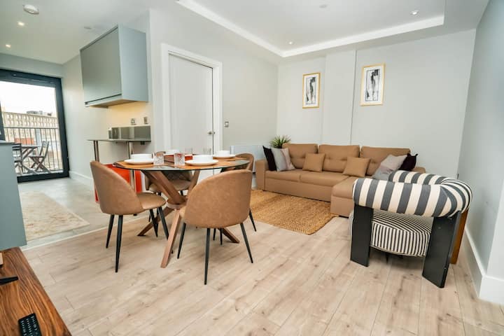 Modern 1 Bedroom Apartment In Leicester W Balcony - Leicester