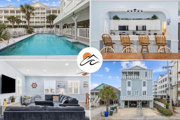 6br Retreat W/ Heated Pool + Hot Tub | Sleeps 24 - South Carolina