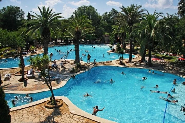 Zecamping 4* Mobil Home 30m² Parc Aquatique - Mont-roig del Camp