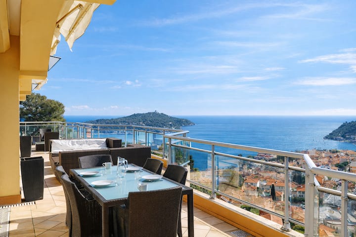 Penthouse D’exception – Vue Mer Panoramique • Pisc - Nizza