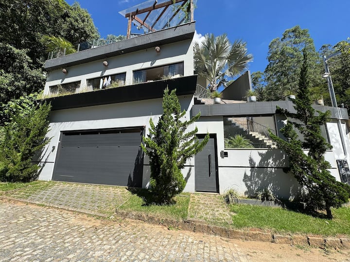 Loft Rio | Cobertura Exclusiva Com Piscina E Vista - Nova Friburgo