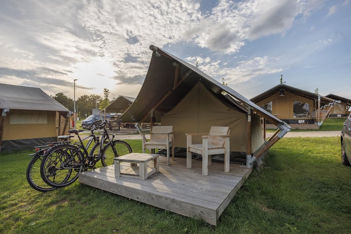 Glamping Tent Without Bathroom - 2 Persons (Small) - Prenzlau