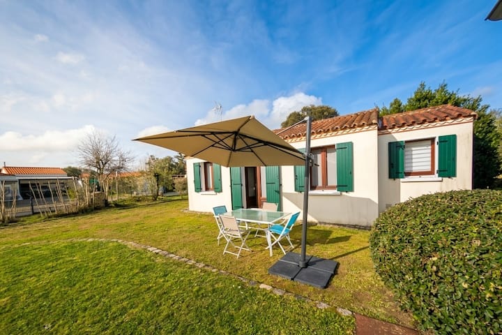 Maison Lumineuse Avec Jardin à 3min De La Plage - Saint-Vincent-sur-Jard