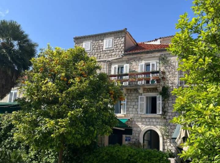 Ston Heritage Apartment With City View - Ston
