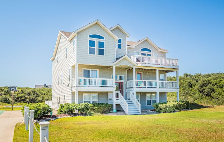 Clam I Am - Elevator, Pool, Hot Tub, Pets Ok - Southern Shores, NC