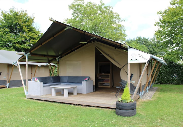 Minicamping De Lindenhoeve - Safaritent Schaapje - Zeeland