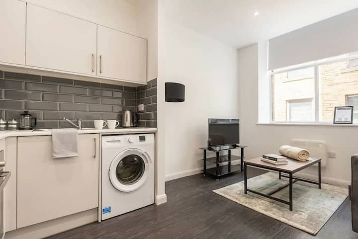 Central Bradford Modern 1 Bed Apartment W Wifi - Thornbury - Bradford