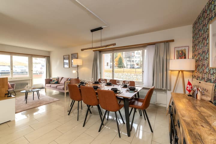 Chic And Cozy Apartment In St, Moritz, With Free P - Saint Moritz