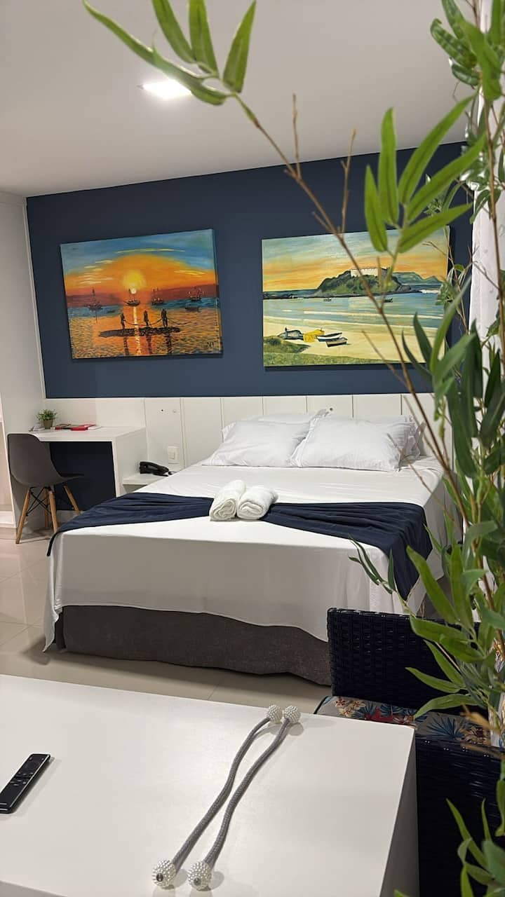 Flat 209 Confortável Na Passagem - 700m Da Praia - Cabo Frio