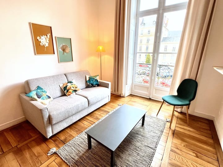 T3 Rénové Vue Sur Le Centre De Rennes - Rennes