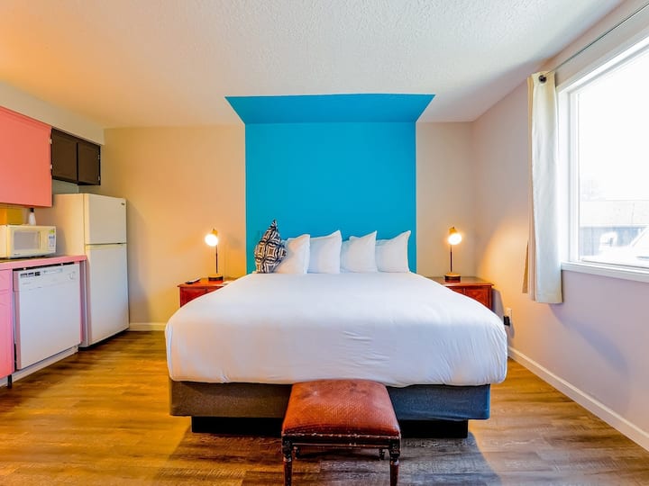 King Kitchenette Avec Vue Sur La Rivière - Seaside, OR