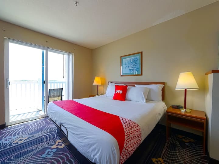 Room King Avec Balcon - Vue Sur L'océan - Lincoln City, OR