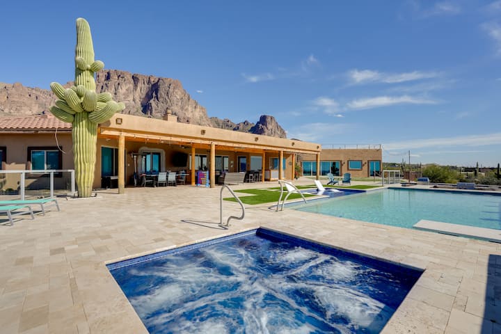 Luxury Outdoor Oasis! Superstition Mtns Retreat - Canyon Lake, Roosevelt