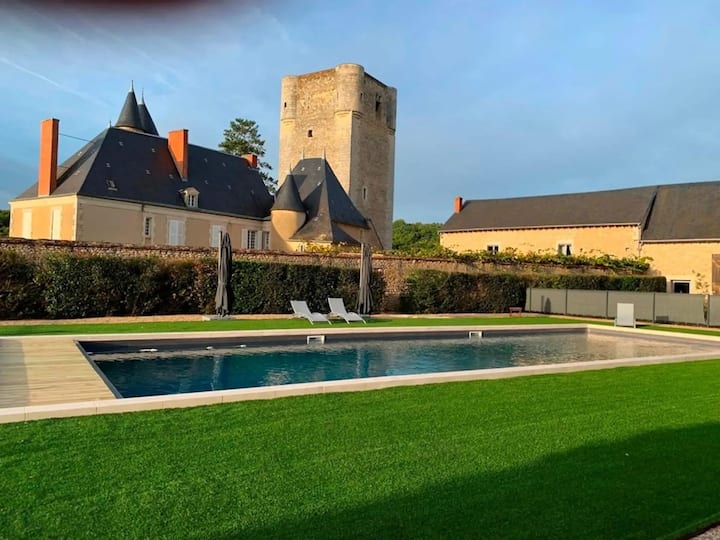 Villa éLégante à Tendu Avec Piscine Privée - Argenton-sur-Creuse