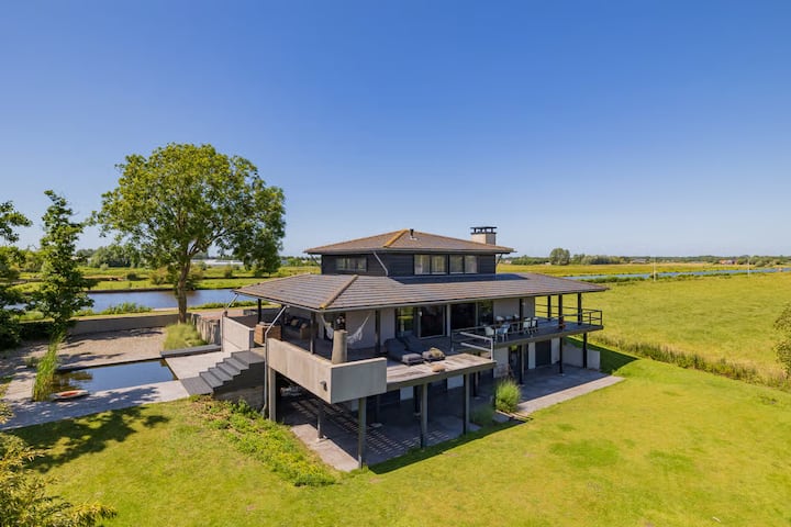 8p 4b Beautifull Modern Hillegommerdijk Villa - Lisse